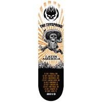 Skateboard The Offspring - Jumping Skeleton Tour 2019